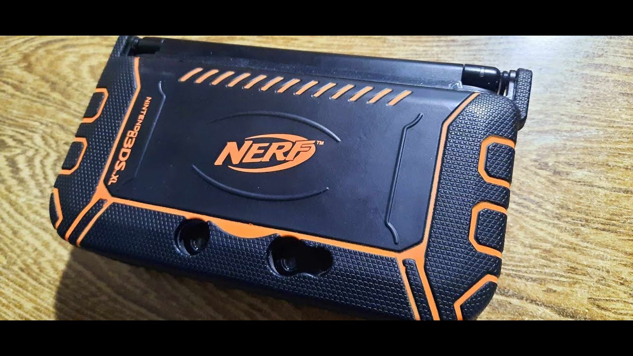 Nerf armor case for the 3DS unboxing - YouTube