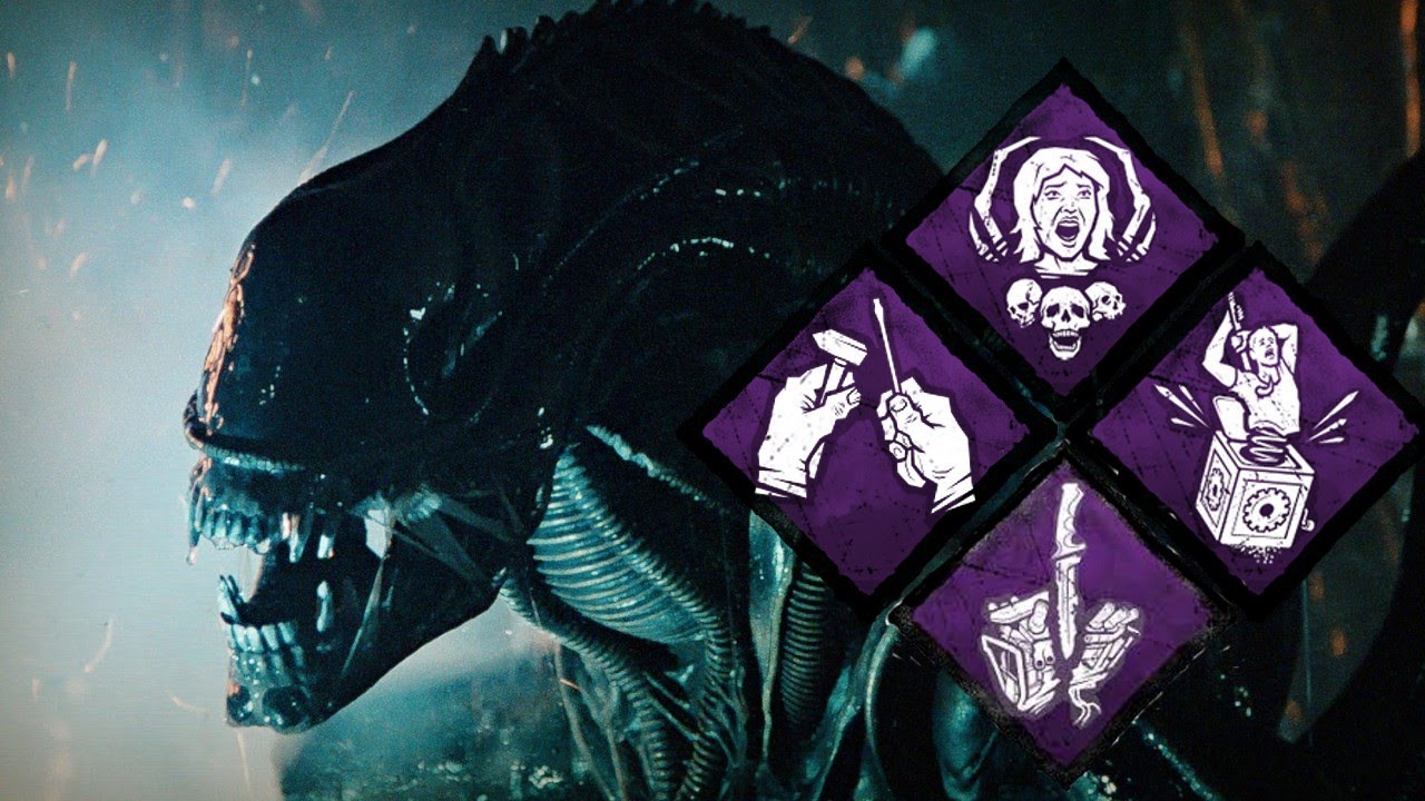 Using the Strongest Xenomorph build in Dead by Daylight - YouTube