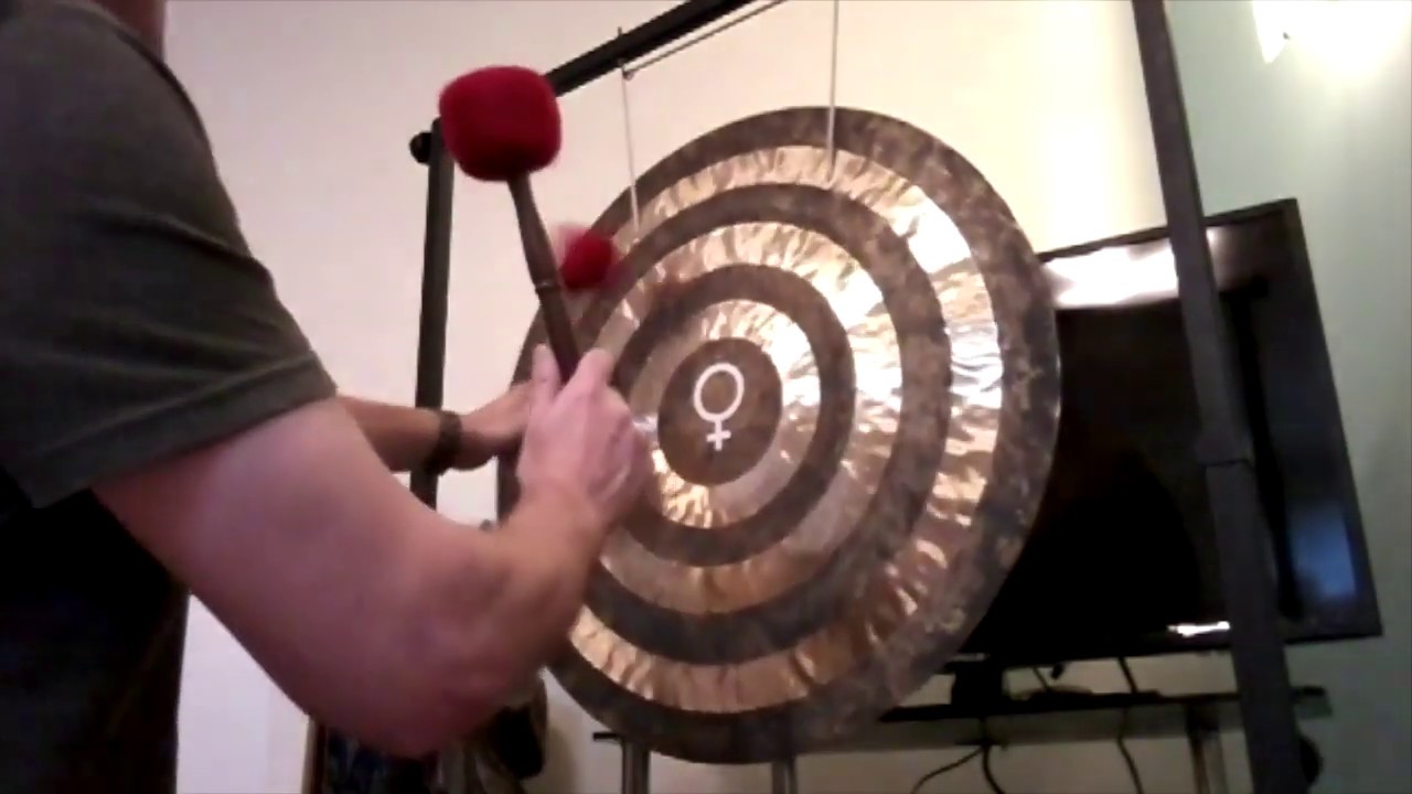 Venus tuned sun gong - YouTube
