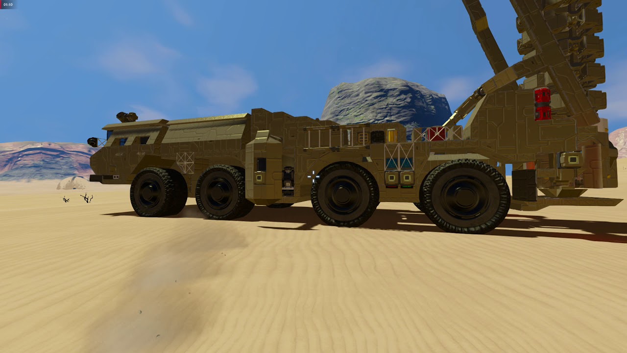 Space Engineers MAZ 543 Scud Launcher MK III - YouTube