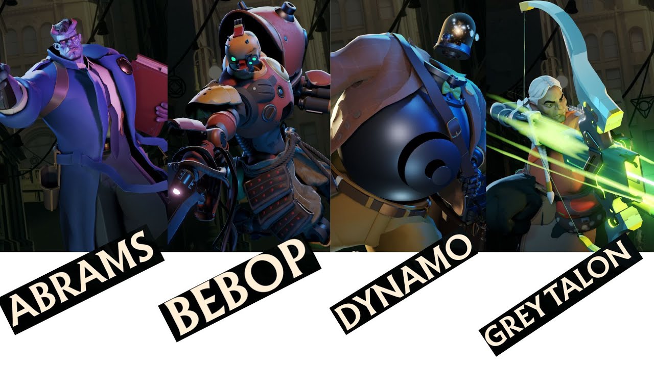 DEADLOCK Habilidades de los héroes en 2 minutos Abrams - Bebop - Dynamo ...