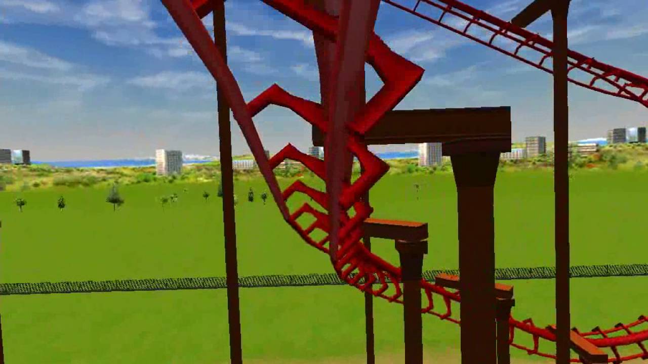 Kong RCT3 Six Flags Discovery Kingdom (Home Park) - YouTube