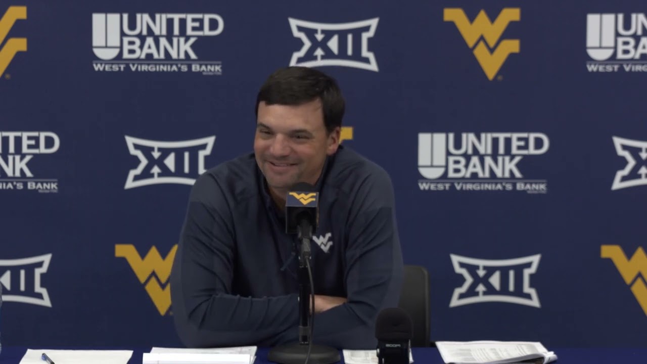 WVU Head Coach Neal Brown previews Texas, updates injuries, talks top ...