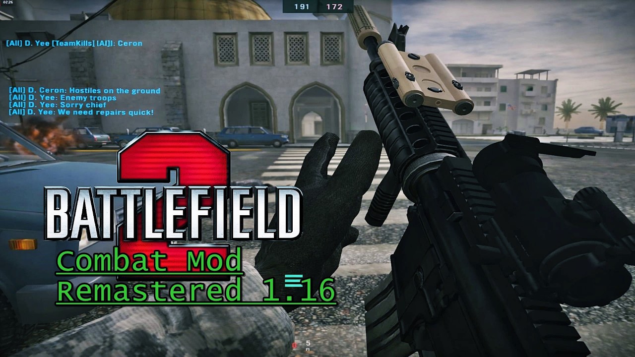 Battlefield 2 Mod - Combat Mod Remastered 1.16 - YouTube