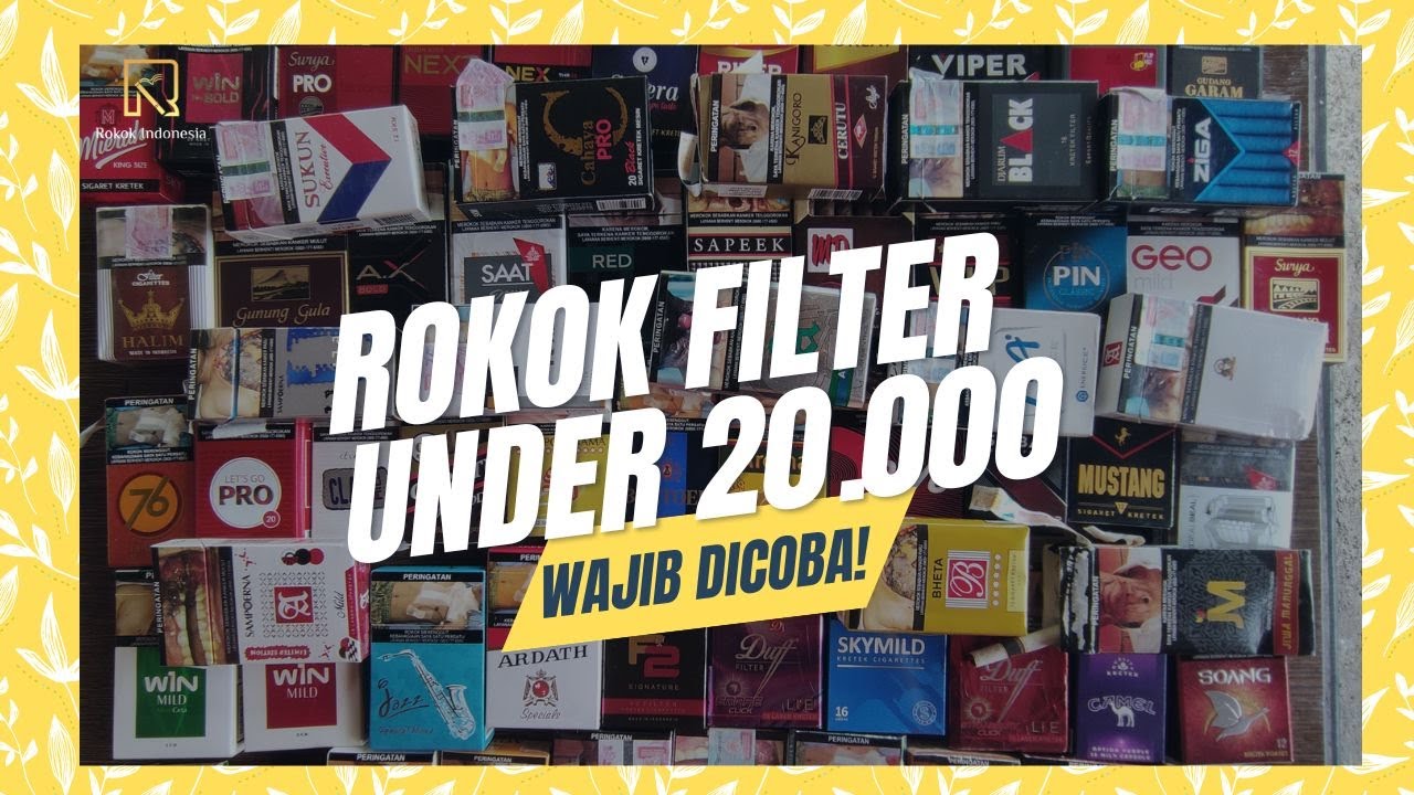 3 Rokok Filter Under 20 Ribu yang Wajib Dicoba | Rokok Indonesia - YouTube