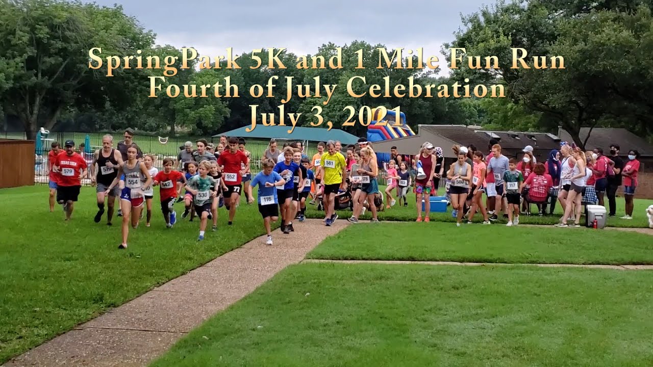 SpringPark 5K & 1 Mile Fun Run - YouTube