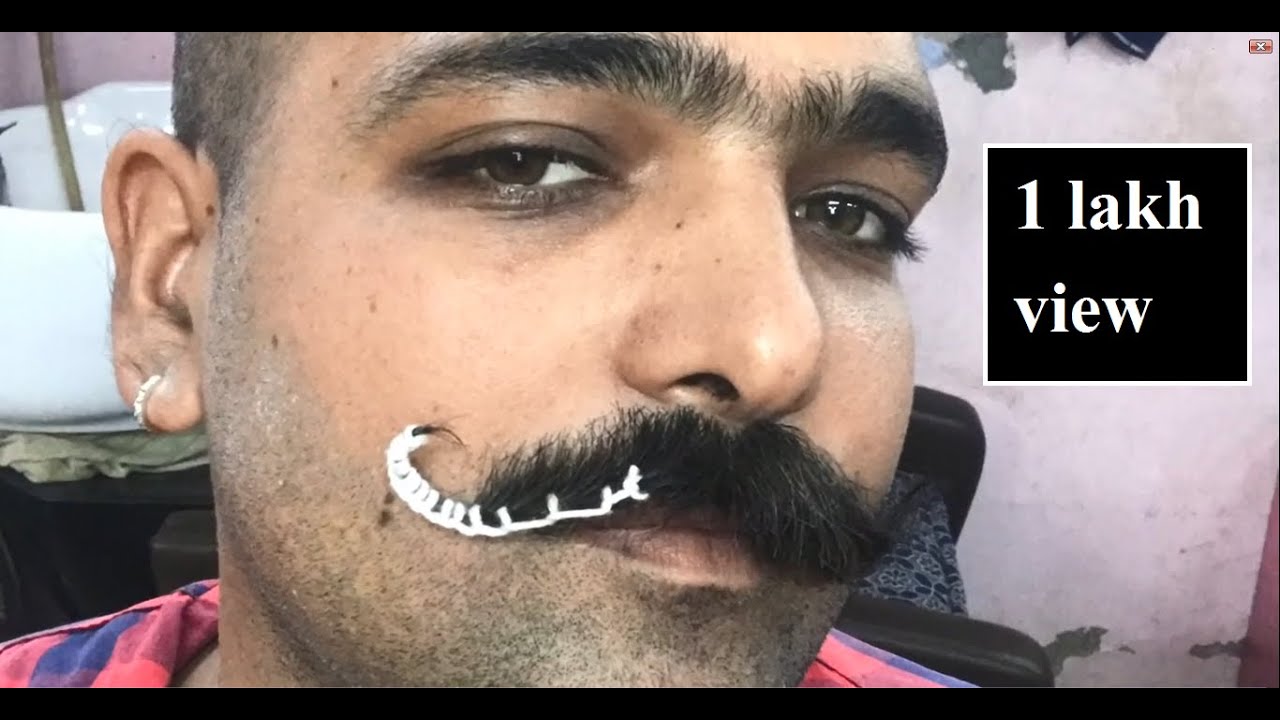 muchh setting | mustache setting | mustache setting with thread | mucch ...