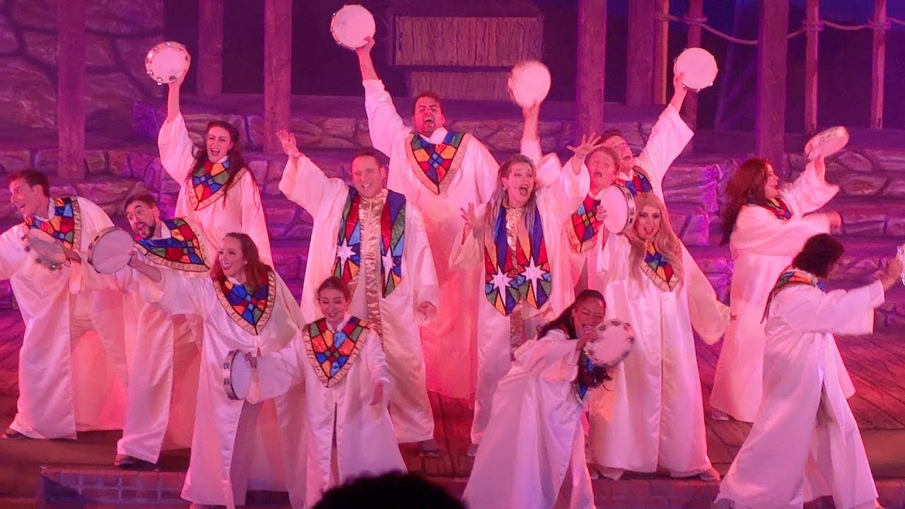 "O Wondrous Night" FULL NEW Christmas Nativity musical show at SeaWorld ...