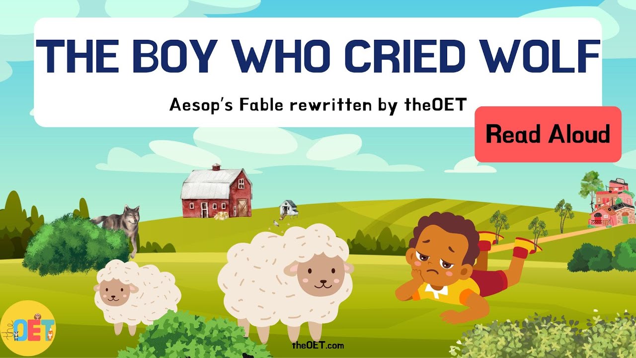 The Boy Who Cried Wolf Story | Read Aloud in English | Story for Kids ...