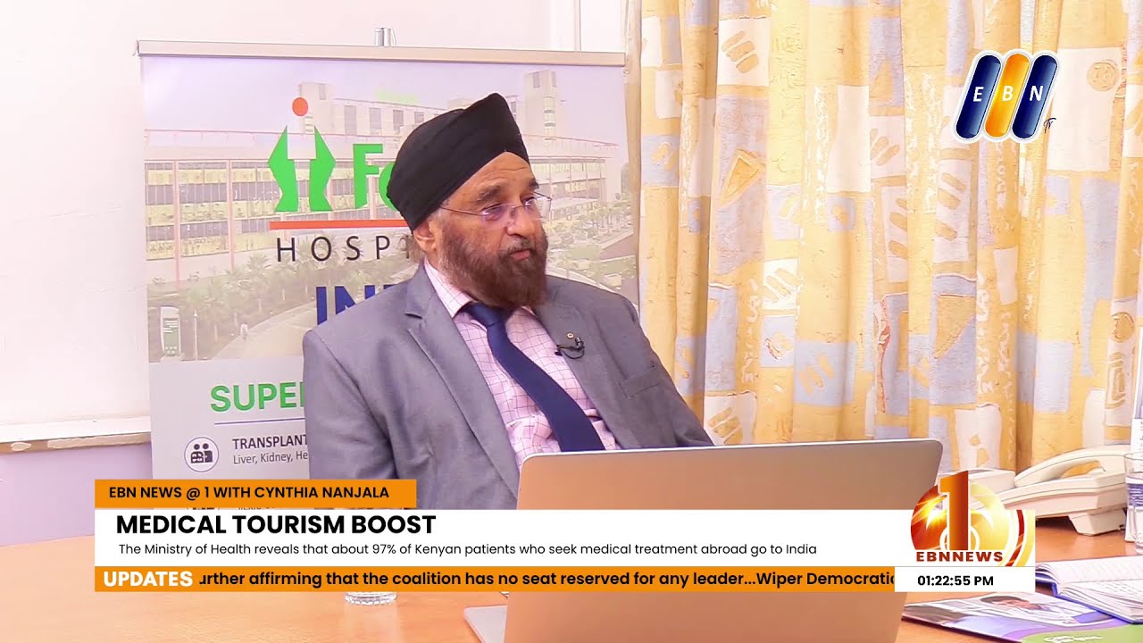 MEDICAL TOURISM BOOST WITH DR. ASHOK MATHARU OF LANG'ATA HOSPITAL - YouTube
