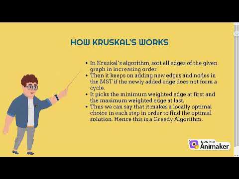 Kruskals algorithm Graph theory (Master graph theory in 4 Min) - YouTube