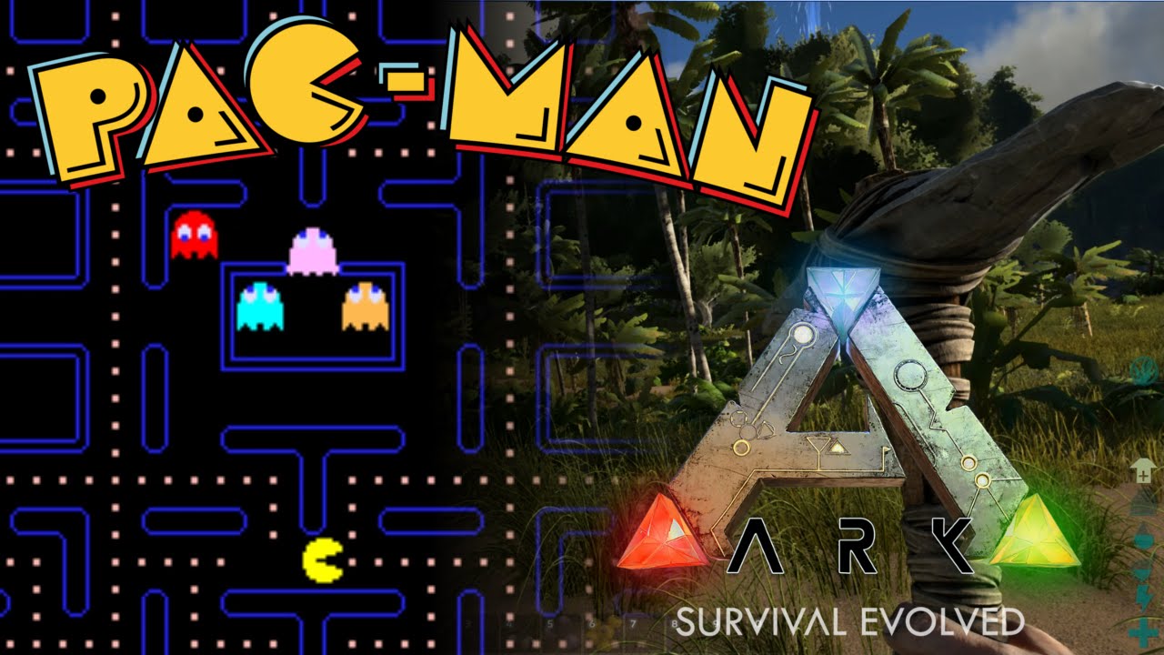 Pac-man in ARK: Survival Evolved - YouTube