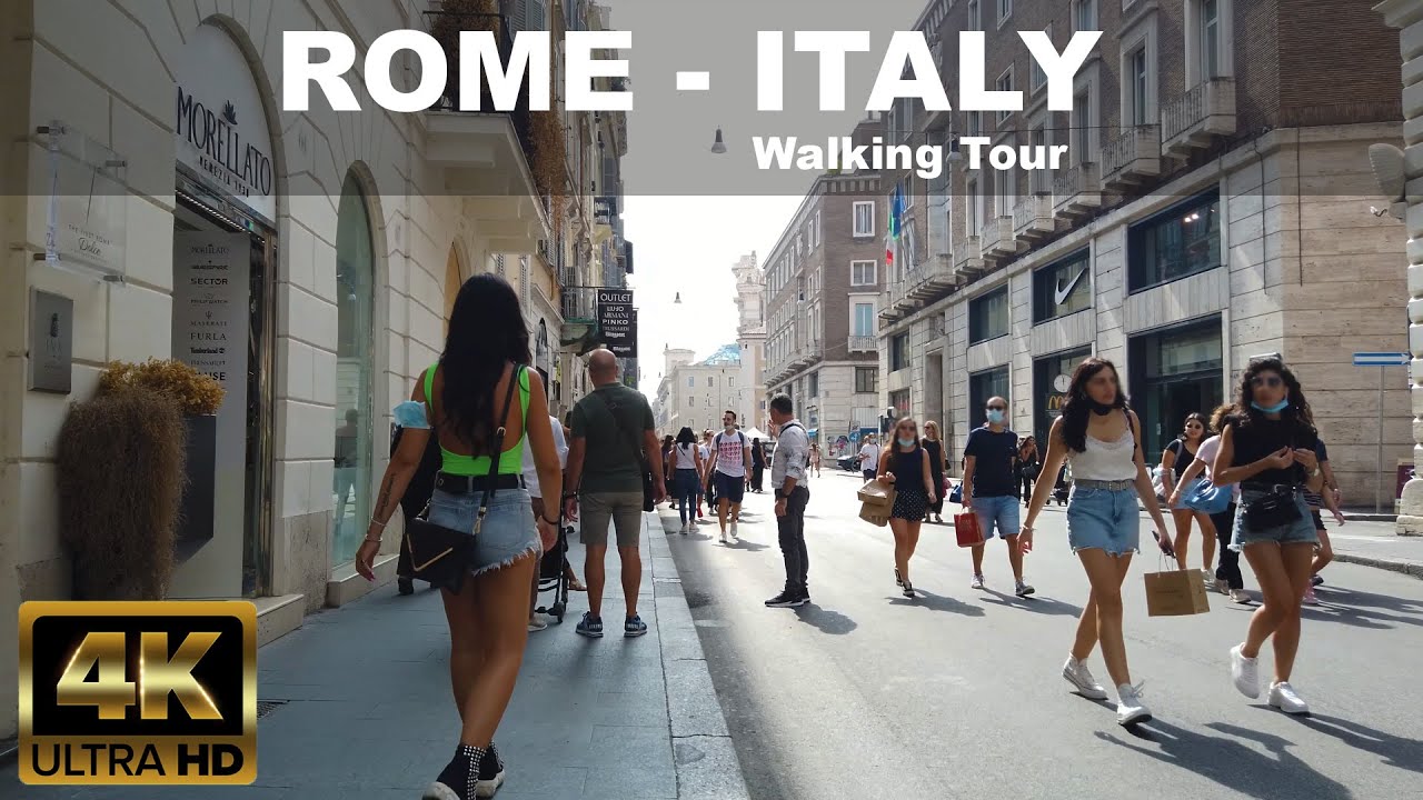 🇮🇹 ROME ITALY - 4K Walking Tour around the City - YouTube