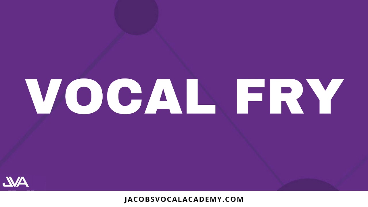 Vocal Fry Exercise #8 - YouTube
