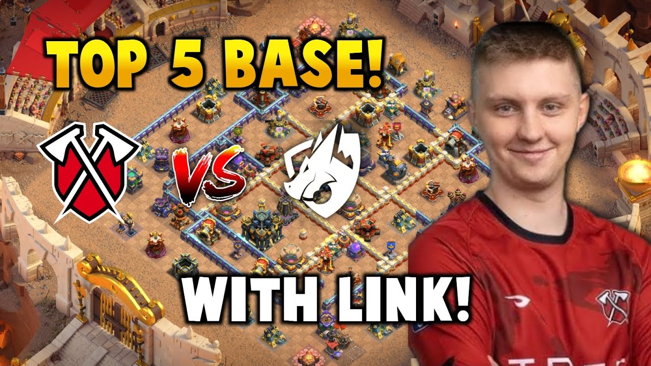 Top 5 Th17 War Base With Link | Tribe Gaming vs Elektros JP Bases ...