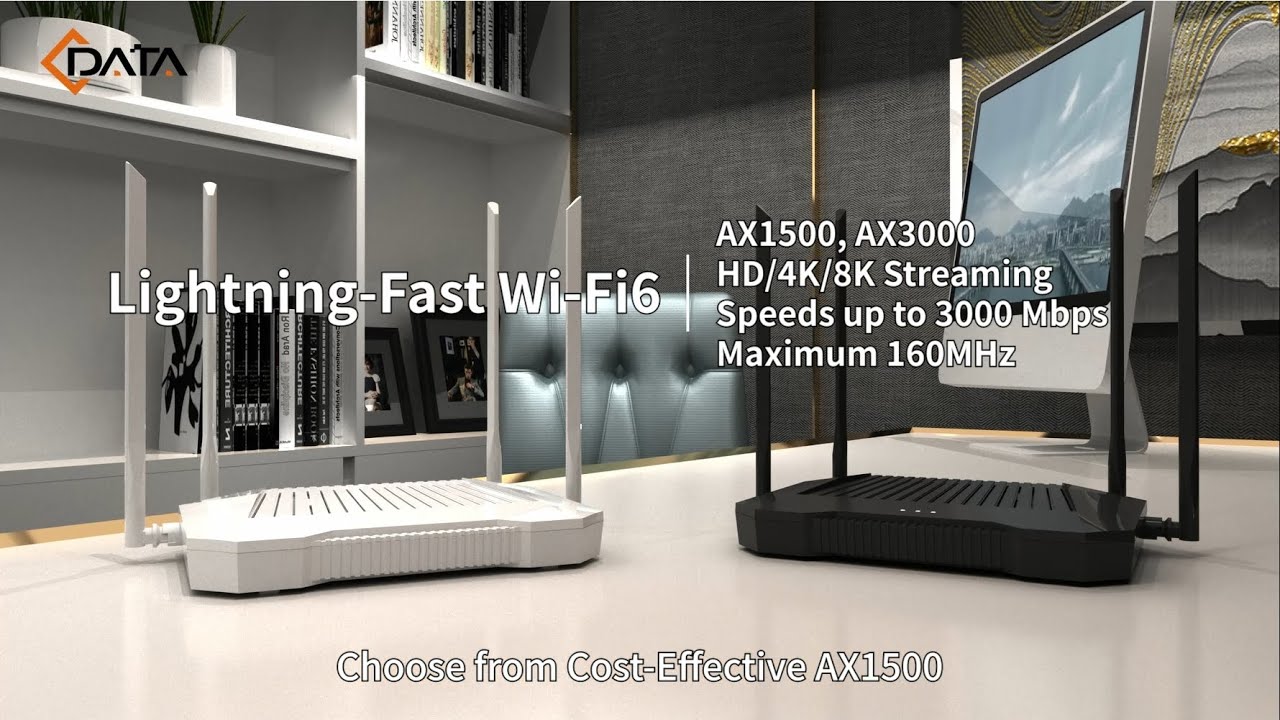 C-Data Mesh Wi-Fi 6 Router: Seamless, High-Speed Internet! - YouTube