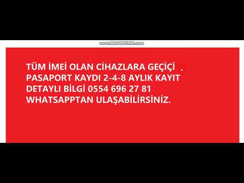 Geçiçi pasaport kaydı kimler yapabilir hangi cihazlarda yapılır ücret nedir ?
