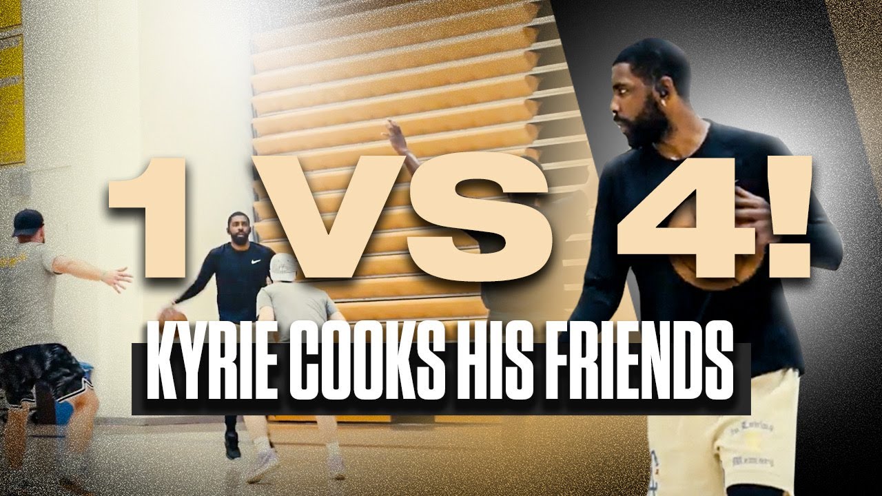 KYRIE PLAYING 21! CRAZY ENERGY! 🏆🥇 - YouTube