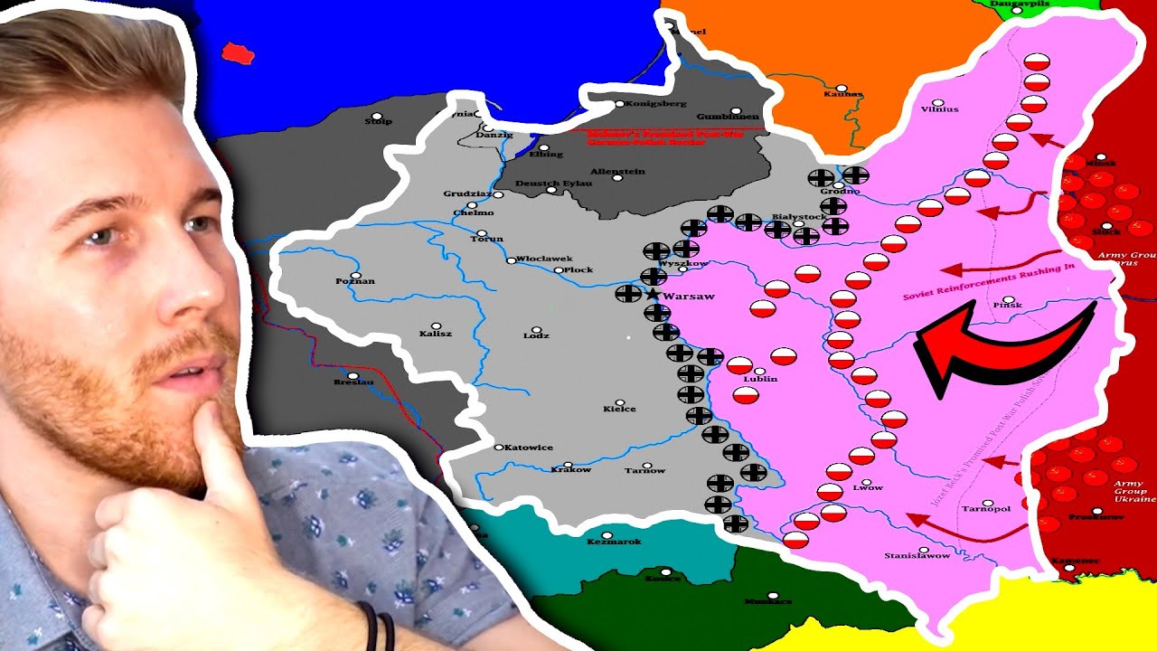 What if the Soviet Union HELPED Poland... (Imaginary Maps) - YouTube