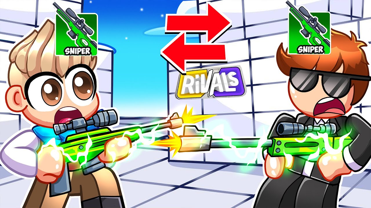 COPYING our OPPONENTS LOADOUT in RIVALS (Roblox) - YouTube
