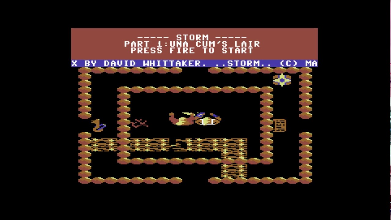 Storm (C64) | David Whittaker - Main Theme - YouTube