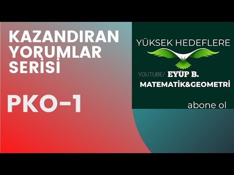 AYT MATEMATİK KAZANDIRAN YORUMLAR SAYMA OLASILIK SORU ÇÖZÜMÜ-1