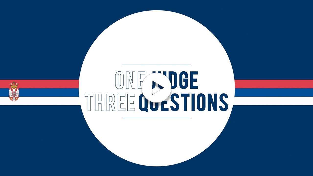 ONE JUDGE, THREE QUESTIONS - Mateja Đurović (ENG) - YouTube