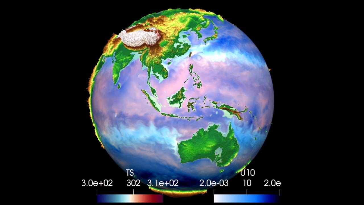 Oceanic cold wake of tropical cyclones in ultra-high resolution CESM ...
