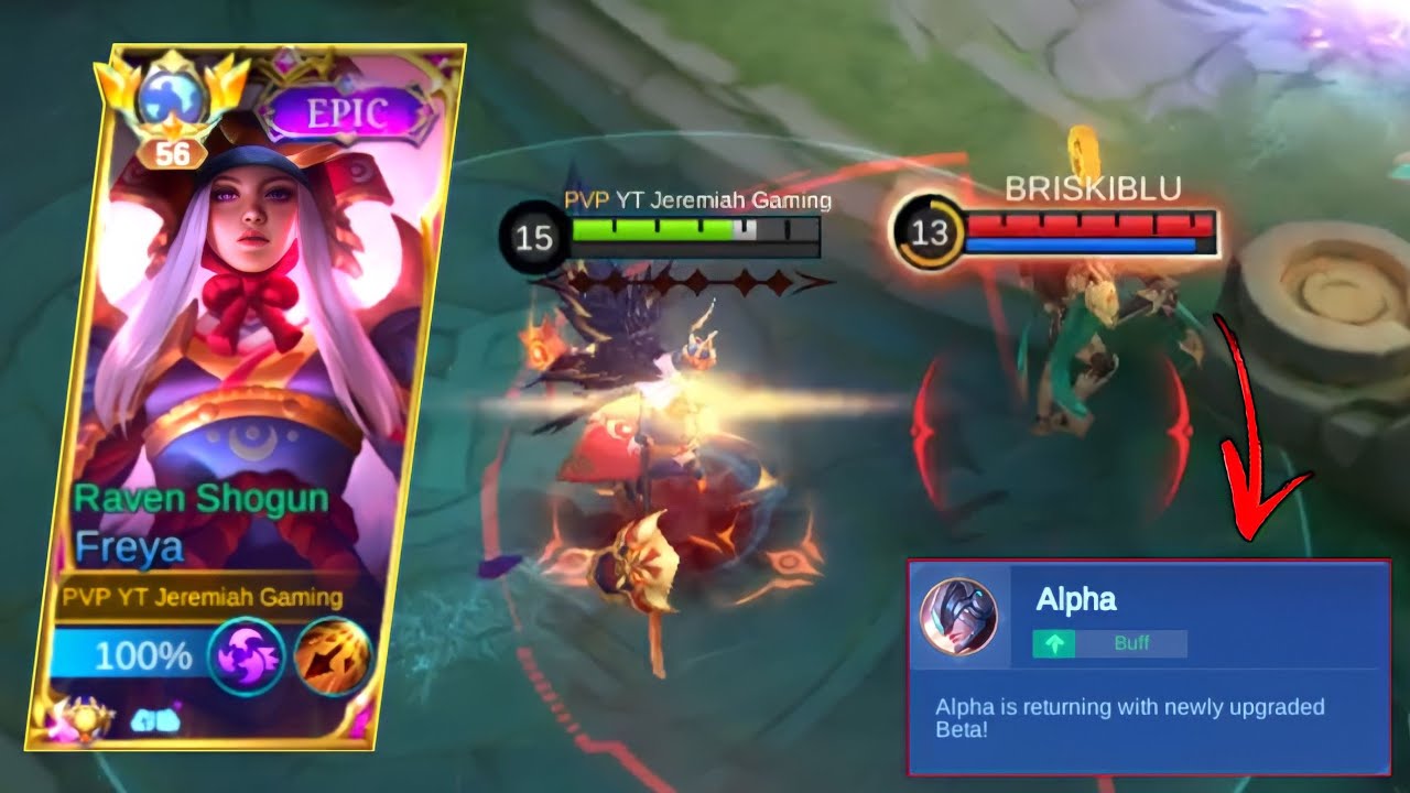 HOW TO EASILY COUNTER BUFF ALPHA USING FREYA!! | FREYA BEST BUILD 2023 ...