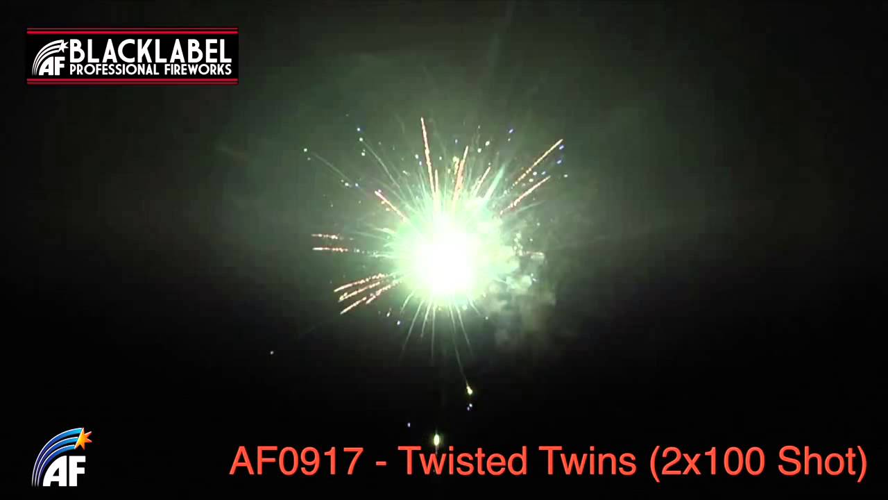 Twisted Twins By Absolute Fireworks At Jordans Fireworks - YouTube