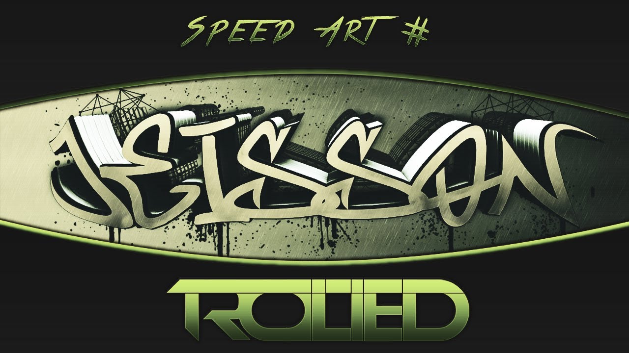Speed Art || Graffiti Splash - YouTube