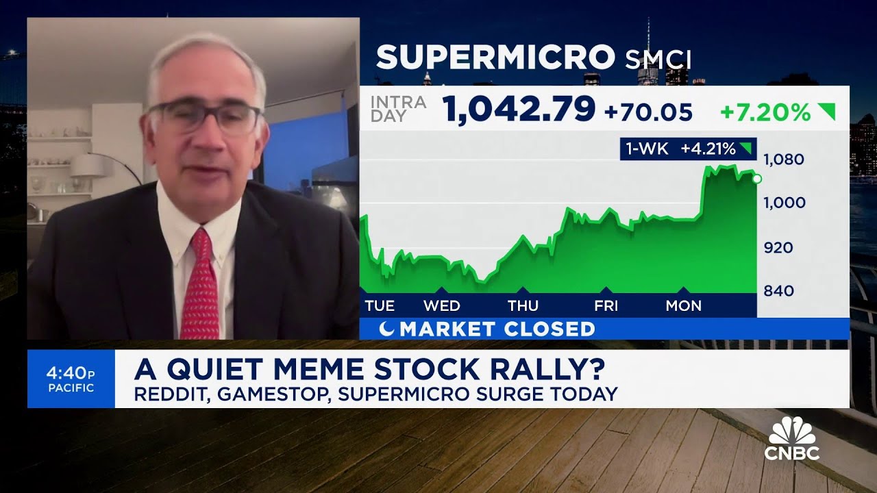 A quiet meme stock rally? Reddit, GameStop and Supermicro surge - YouTube