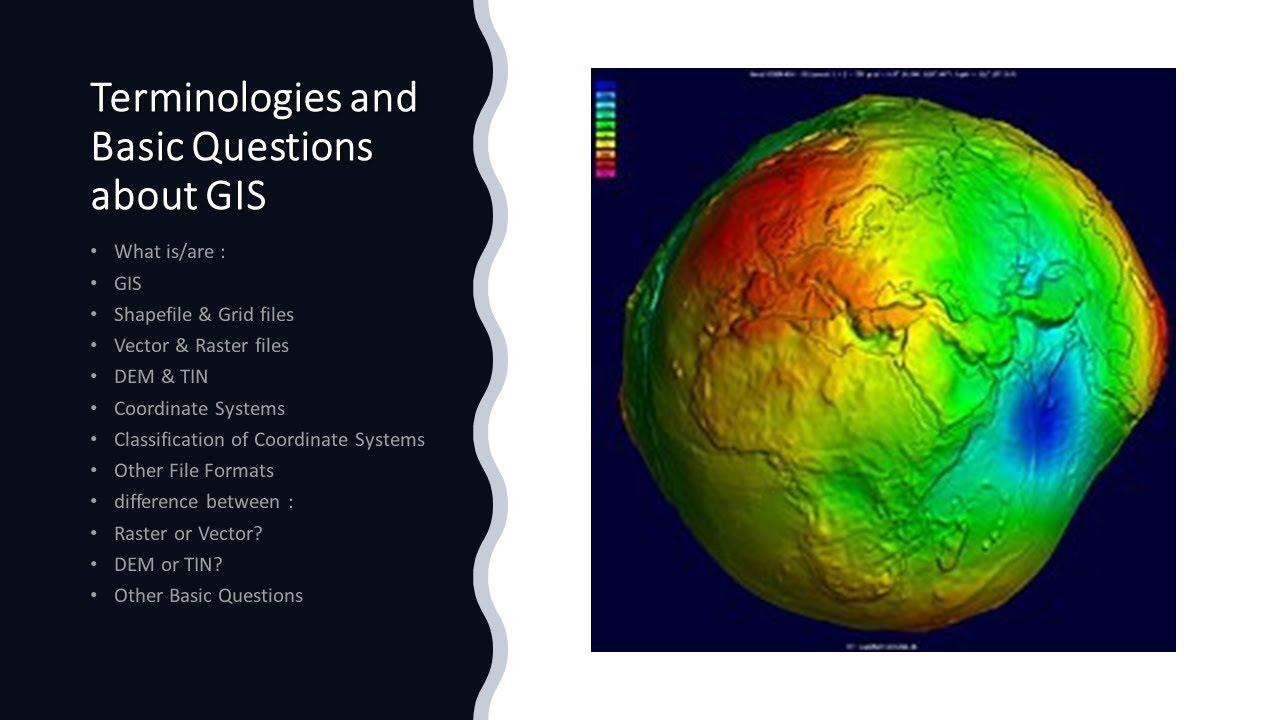 Terminology and Basic Questions on GIS - YouTube