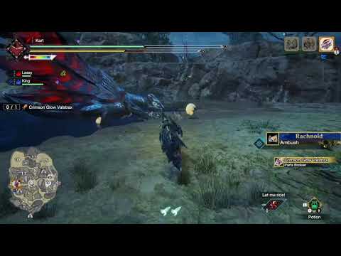 [MH Rise] Rachnoid vs Valstrax - YouTube