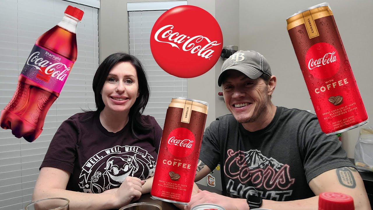 Coca-Cola Starlight & Coffee Flavors - YouTube