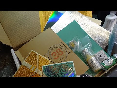 Tonic Craft Kit 38: Floral Gift Wallet! Unboxing & Review Tutorial! So ...