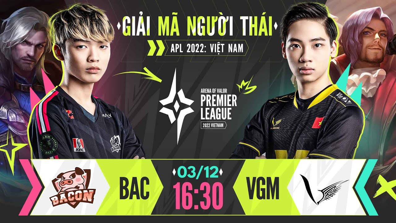 KTN vs BRO I VGM vs BAC - APL 2022: VIETNAM - VÒNG TỨ KẾT NGÀY 03/12 ...