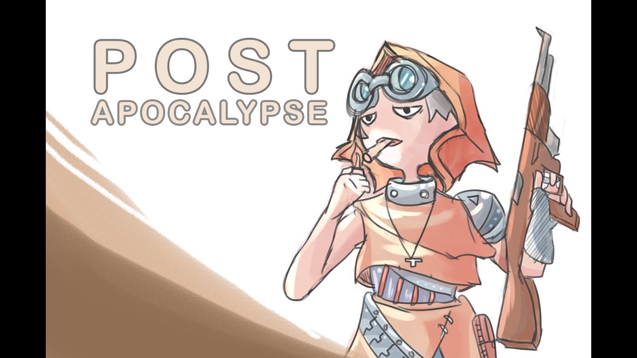 Post-Apocalyptic Raider (SpeedPaint) - YouTube