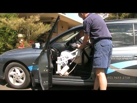 Para Mobility IBIS 150 Disabled Car Access Lifter Australian made - YouTube