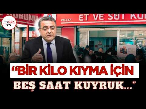 Sezgin Tanrıkulu, Et ve Süt Kurumu önünde isyan etti: \