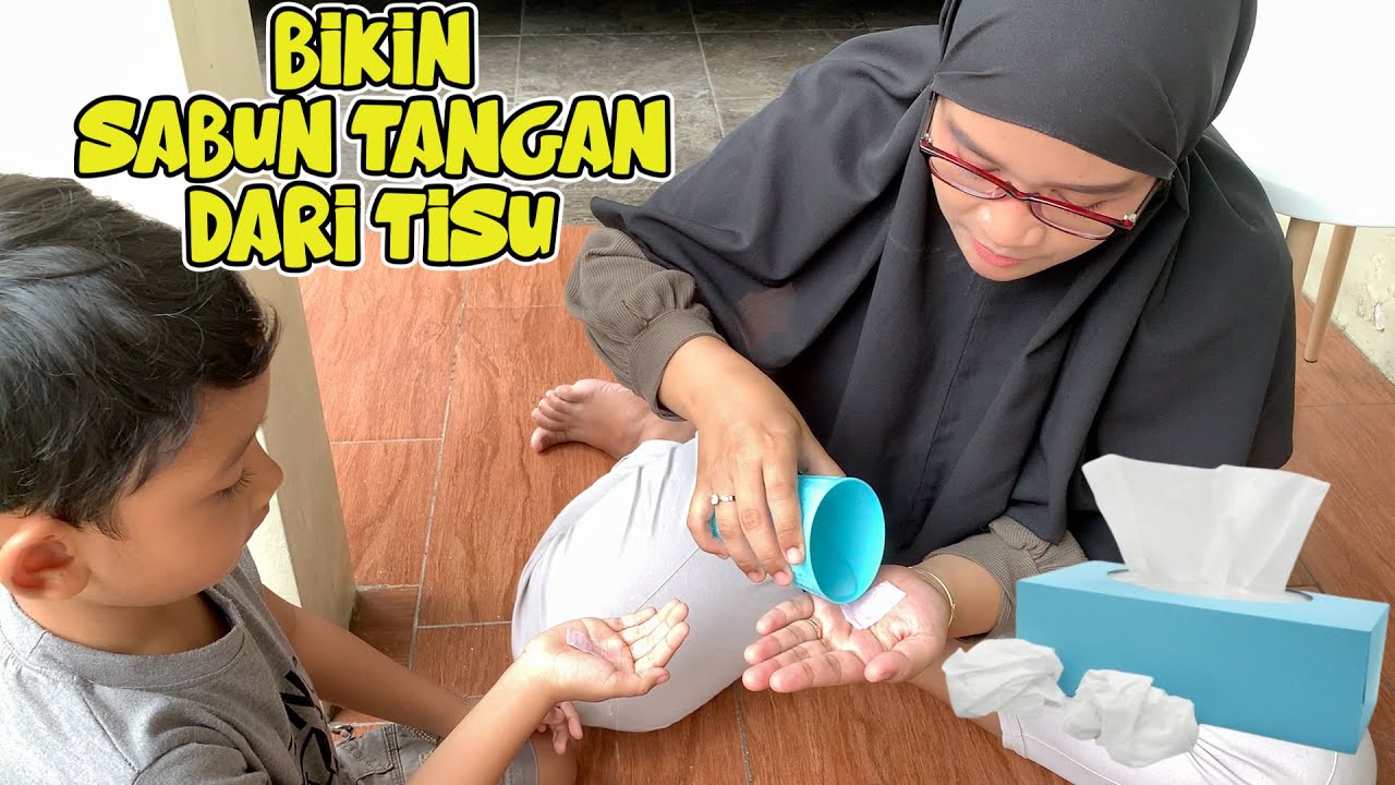 Ngajakin Anak Berkreasi Bikin Sabun dari Tisu ! Mengembangkan ...