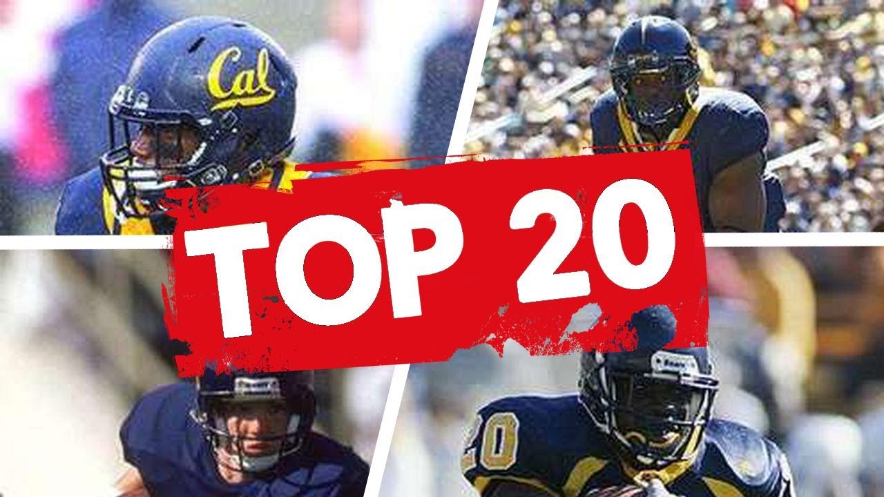 The Best California Golden Bears Running Backs Of All Time 💯 - YouTube