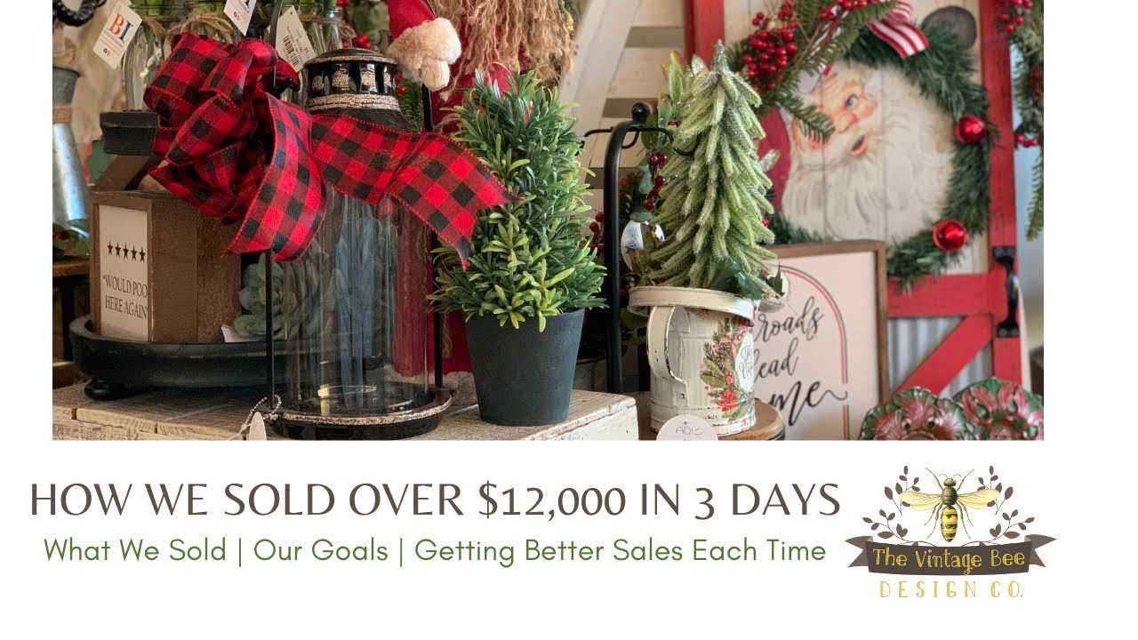 What SOLD Vintage Market Days 2021 | How to make more money in your ...