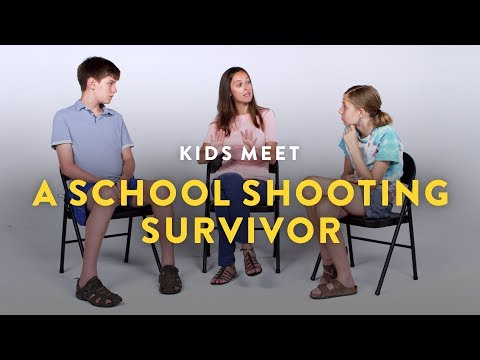 Kids Meet a School Shooting Survivor | Kids Meet | HiHo Kids