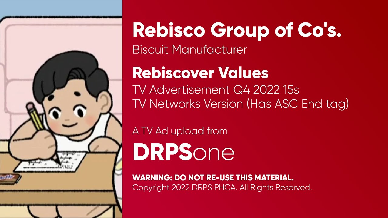 Rebiscover Values TV Ad Q4 2022 15s (Philippines, TV Networks Version) - YouTube
