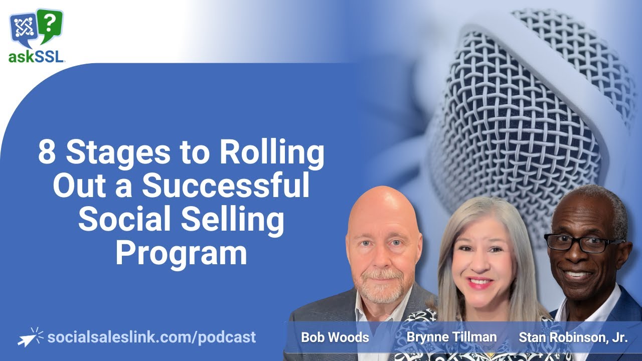 8 Stages to Rolling Out a Successful Social Selling Program - YouTube
