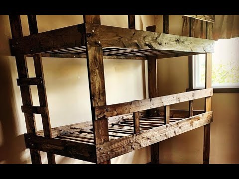 DIY 3-Tiered Bunk Bed - YouTube