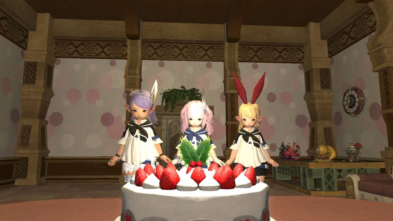 [FFXIV] Happy Birthday Lalafriend Fel - YouTube