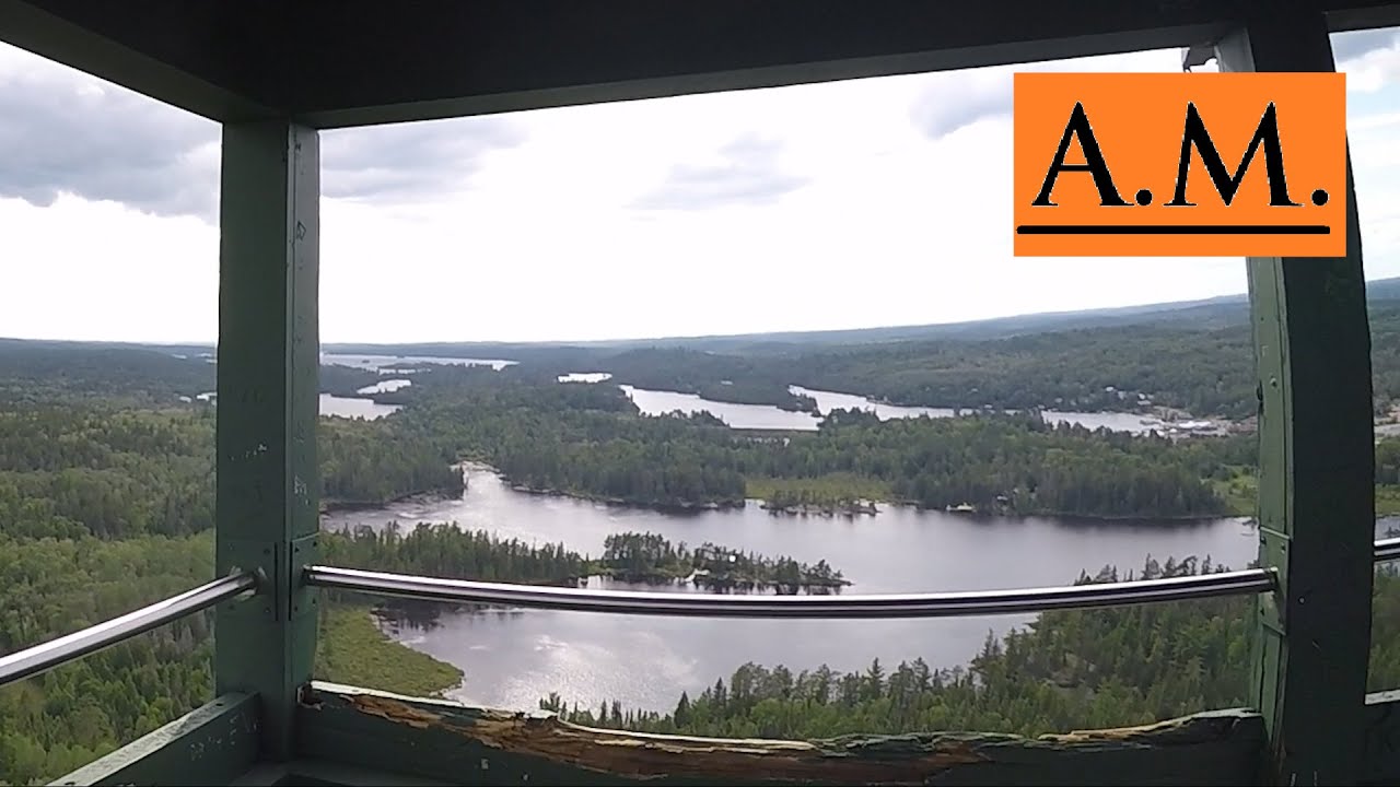 Finlayson Provincial Park - Temagami Fire Tower at Caribou Mountain ...