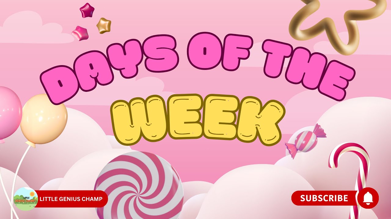 DAYS OF THE WEEK 🌈 | Fun & Easy Learning for Kids - YouTube